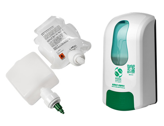 Washroom Commercial Automatic Soap Dispenser , Waterproof Easy Refilling touchless soap dispenser commercial