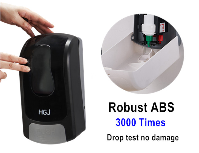 Washroom Commercial Automatic Soap Dispenser , Waterproof Easy Refilling touchless soap dispenser commercial