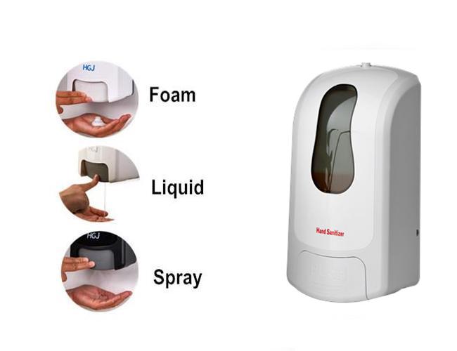 Washroom Commercial Automatic Soap Dispenser , Waterproof Easy Refilling touchless soap dispenser commercial