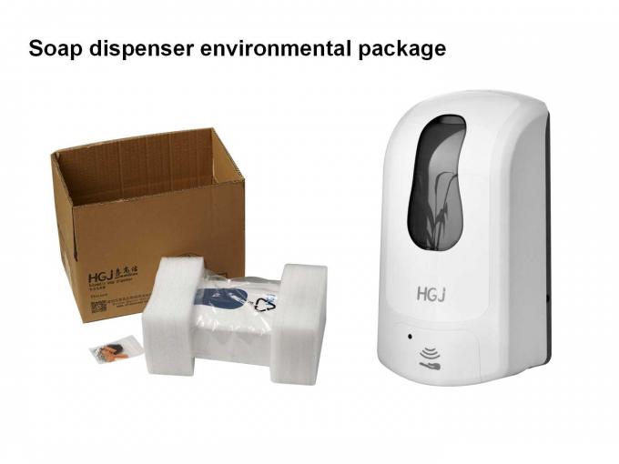 Plastic Touchless Kids Hand Soap Dispenser Commercial With Disposable Bag