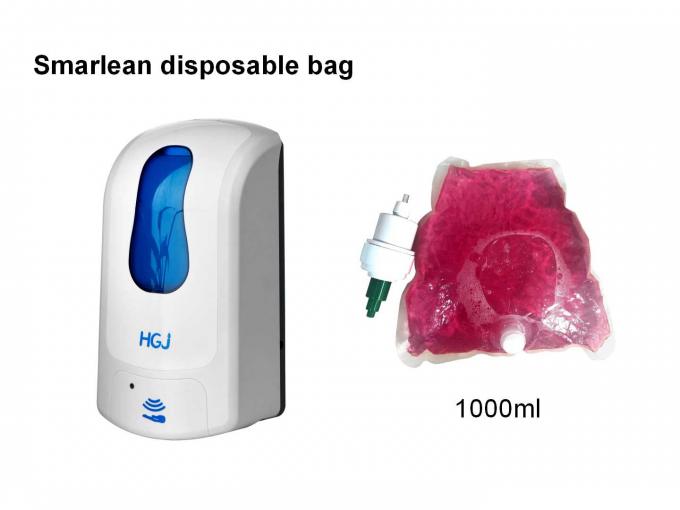 Plastic Touchless Kids Hand Soap Dispenser Commercial With Disposable Bag
