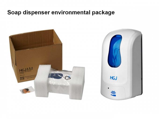 Red Refillable Liquid Hand Soap Dispenser Kitchen With Disposable Bag