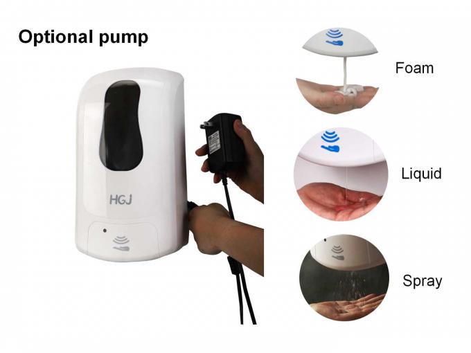 Liquid soap foam dispenser  With Disposable Bag , foam hand sanitizer dispenser