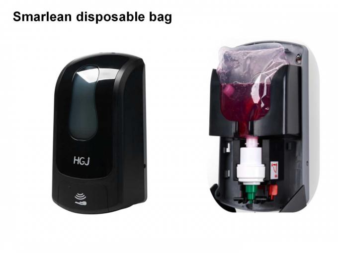 White Hand Sanitizer Wall Mount Dispenser , Foaming Hand Wash Dispenser