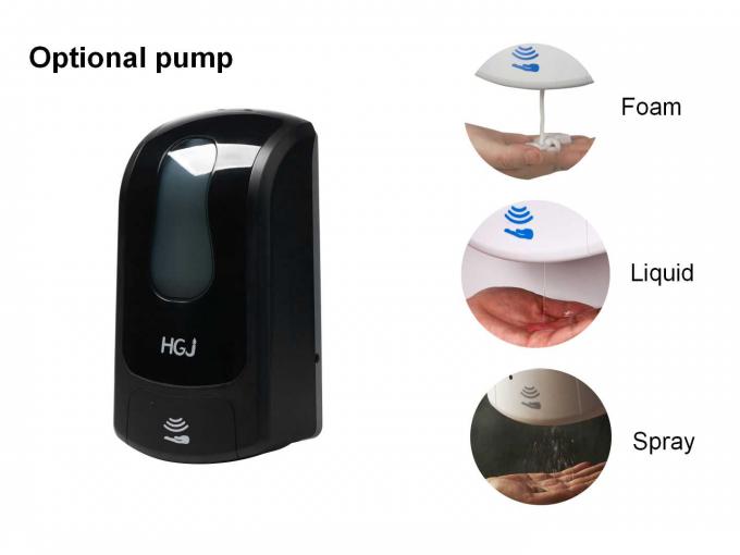 Big Window Wall Mounted Foam Soap Dispenser , Automatic Hand Wash Dispenser