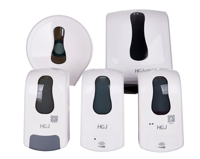 Moveable wall mounted foam soap dispenser ,  Restaurant soap dispenser Support Refillable Bottle