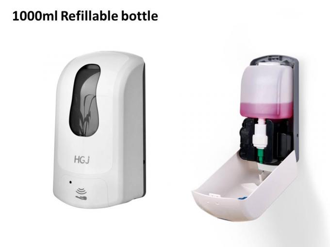 Electric Touchless Refillable Hand Soap Dispensers Robust Plastic ABS