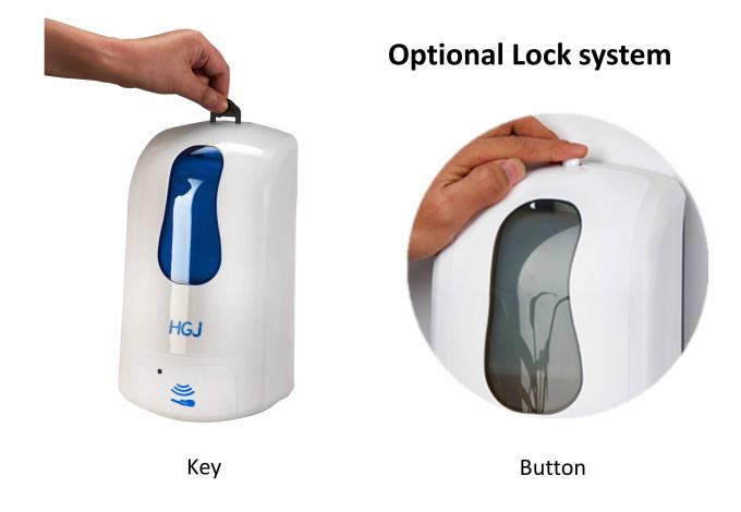 Electric Touchless Refillable Hand Soap Dispensers Robust Plastic ABS