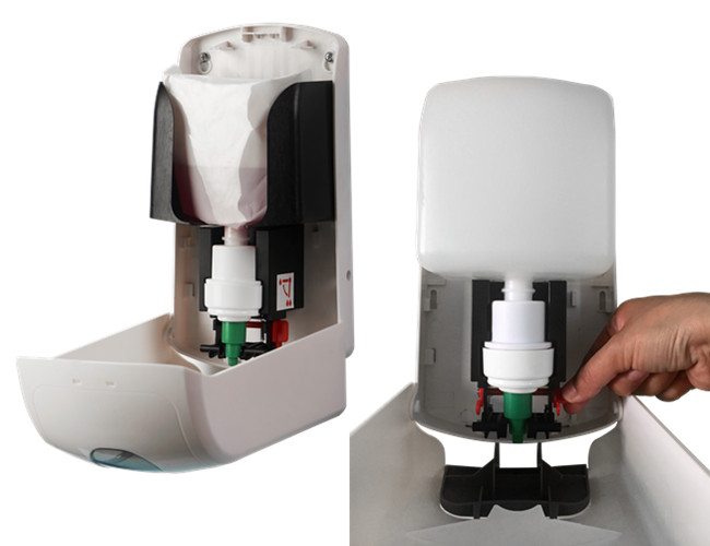 1 Litre Empty Bathroom Refillable Hand Soap Dispensers With Disposable Bag