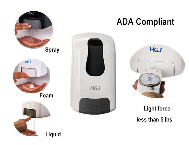 5 Lbs Hospital Hand Sanitizer Dispenser Wall Mounted With Transparent Window