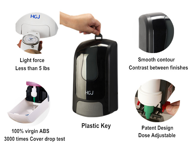 Liquid Wall Mounted Hand Soap Dispenser
