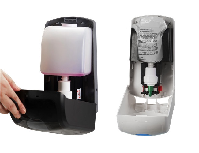 Light Force Press Manual Hand Wash Soap Dispenser With 1000 ML Catridge restaurant soap dispenser