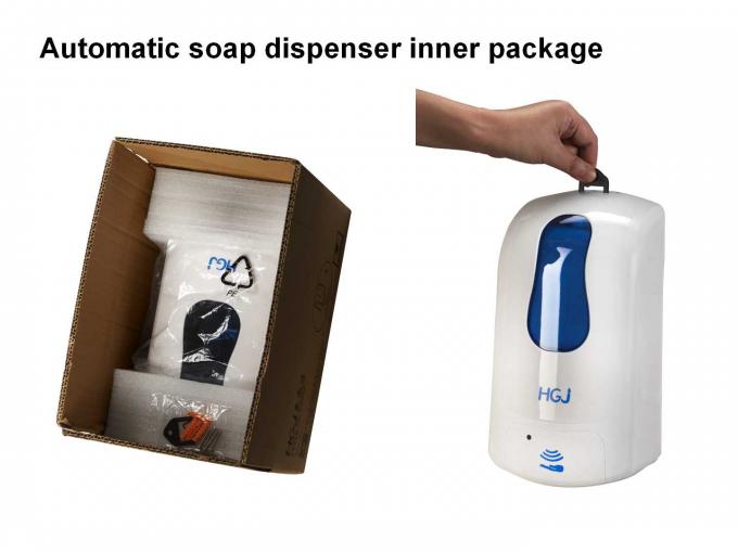 Wall Mounted Motion Sensor Hand Soap Dispenser , spray soap dispenser For Kindergaten Children