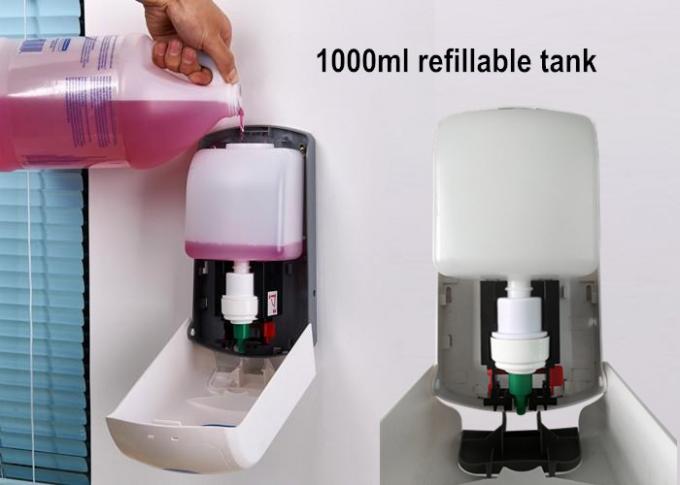 Decorative Refillable Manual Soap Dispenser Commercial With Large Window