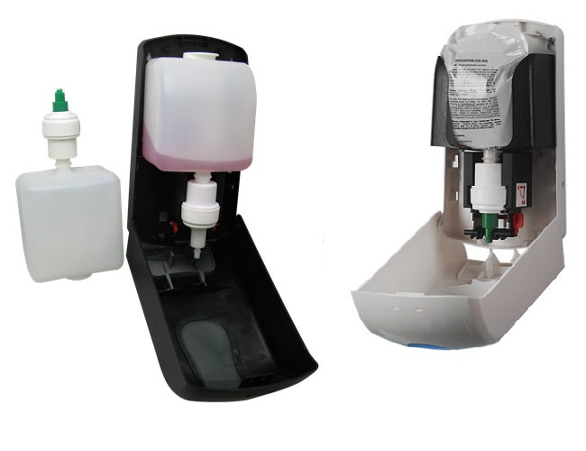 Key Or Button Lockable Manual Soap Dispenser Wall Mount washroom soap dispenser