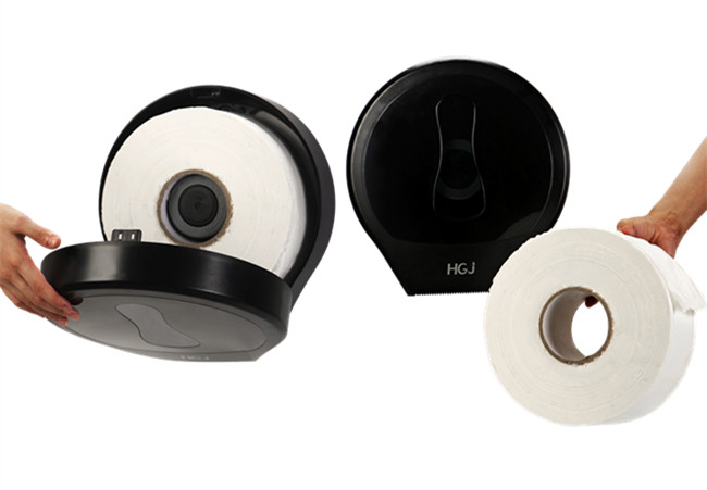 ABS Plastic Wall Mounted Jumbo Toilet Roll Dispenser 270mm × 120mm × 280 mm