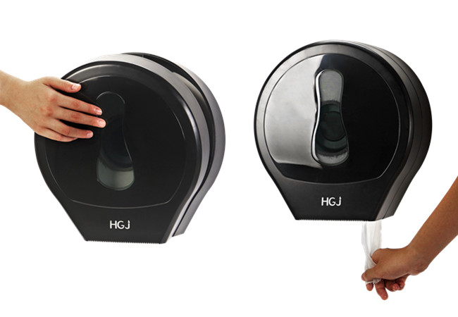 Washroom Jumbo Roll Toilet Tissue Dispenser , Jumbo Toilet Paper Holder