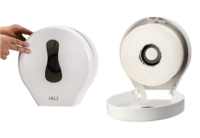 Hospital Hand Pull Jumbo Toilet Roll Dispenser With Large Window