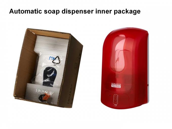 Electric Motion Sensor Wall Mounted Hand Soap Dispenser For Showers