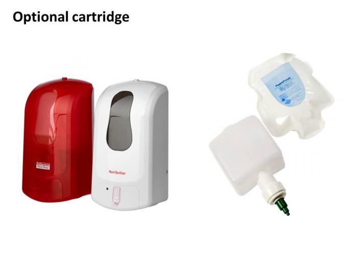 White Touchless Wall Mount Hand Soap Dispenser , Hand Wash Liquid Dispenser