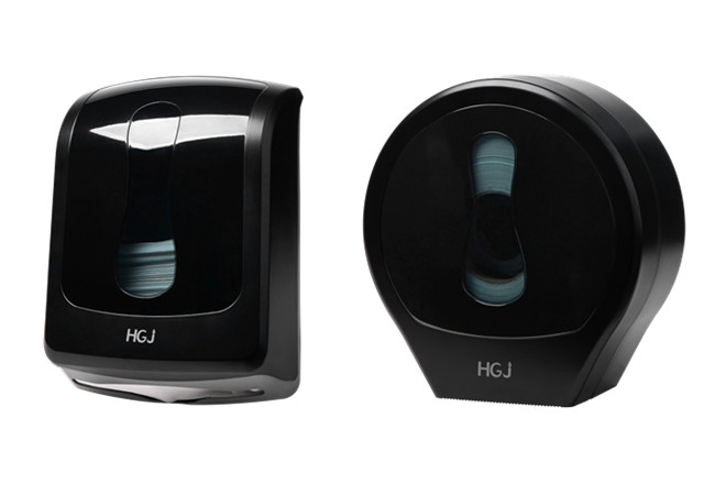Z Folded Paper Towel Dispensers Transparent Window For Public Toliet
