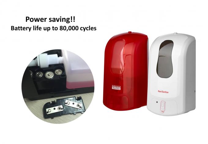 1000ml Automatic Liquid Hand Soap Dispenser , Hand Wash Pump Dispenser