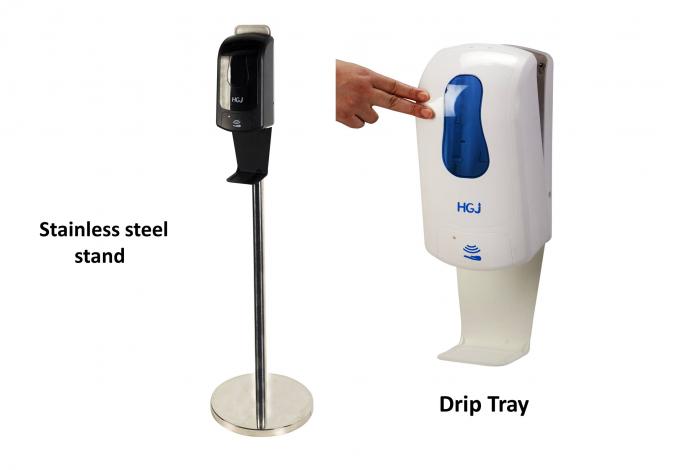 Hands Free Hospital Hand Sanitizer Dispenser , Touchless antibacterial soap dispenser