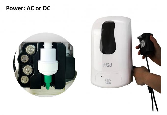 DC 6V 1.5A automatic soap dispenser wall mounted Electric Hand Wash Pump Dispenser