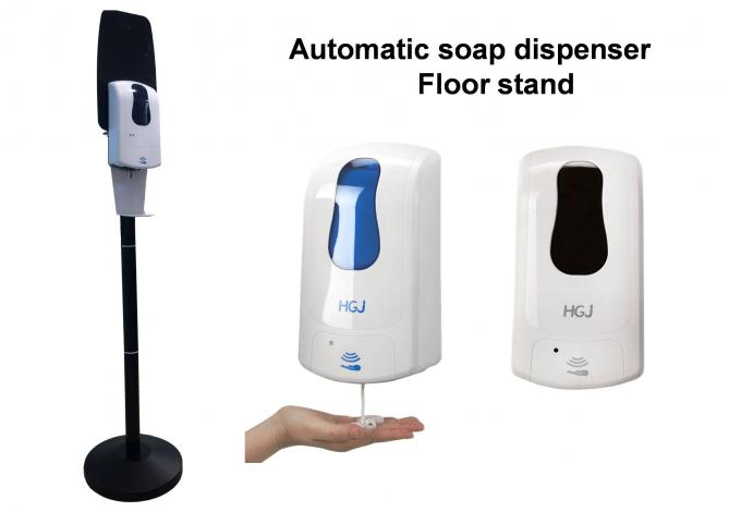 Automatic Soap Dispenser Floor Free Standing Soap Dispenser Black