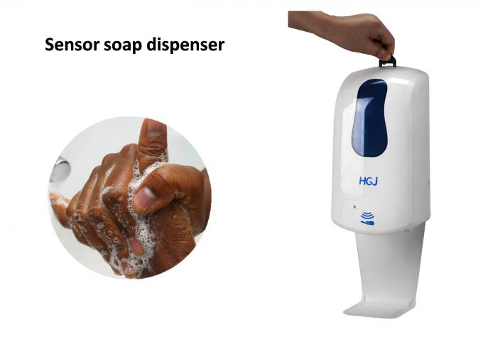 Power saving Automatic Hand Soap Dispenser , Lightweight hand sanitizer wall dispenser