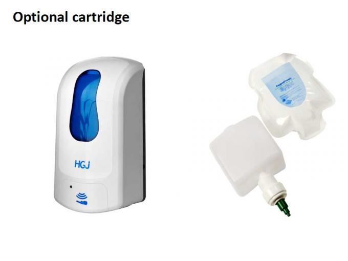 Hand gel touch free refillable hand sanitizer dispenser wall mounted