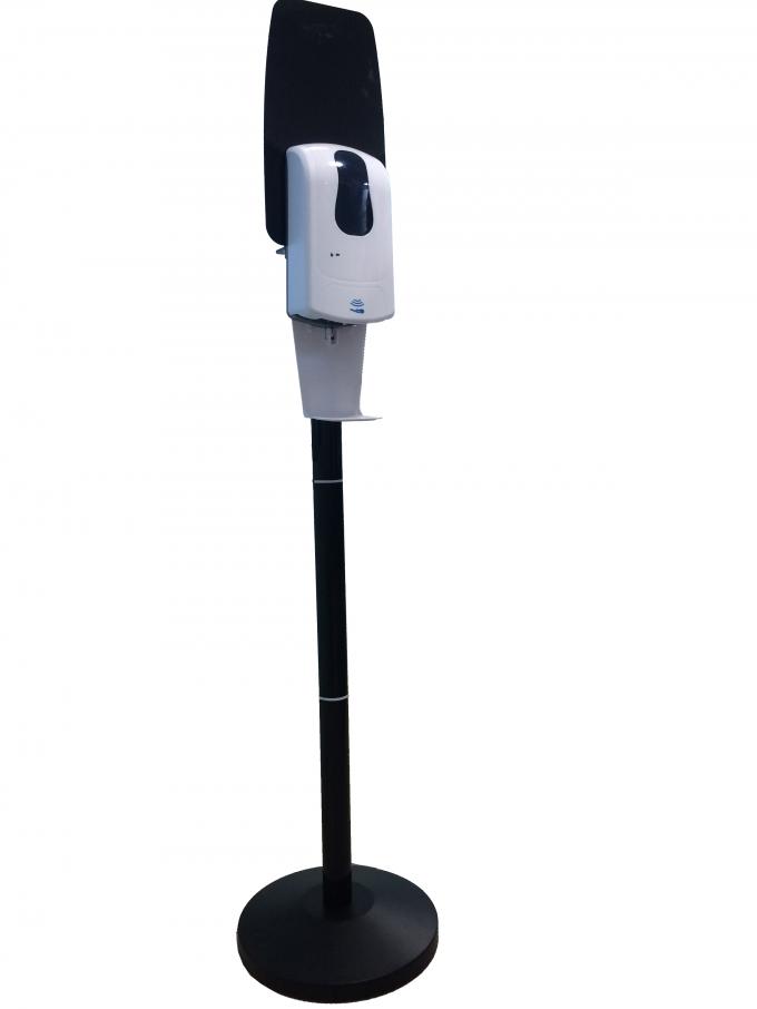 Black color decorative Free Standing Soap Dispenser Lightweight