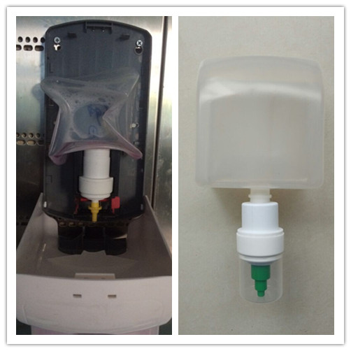 36Oz Surface Mounted Non Refillable Foam Soap Dispenser Plastic Push Button