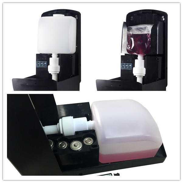 1000ML One Off Bag Touch Free Hand Soap Dispenser Automatic Floor Stand