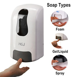 Commercial Triple Wall Mounted Automatic Hand Soap Dispenser With 1000ml Capacity