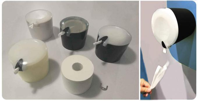 One-at-a-time dispensing Down Pull Tissue Dispenser