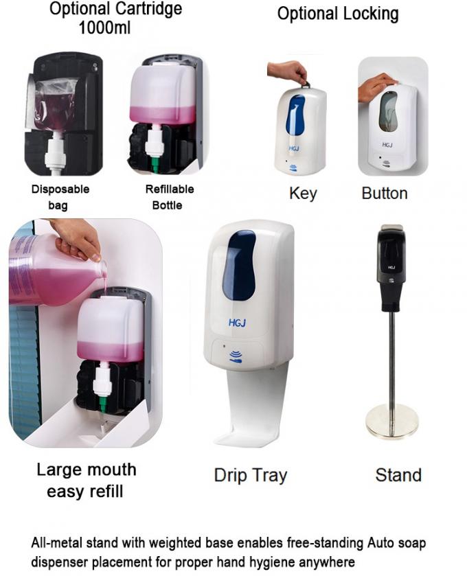 Wholesale automatic hand sanitizer dispenser table stand display acrylic plastic