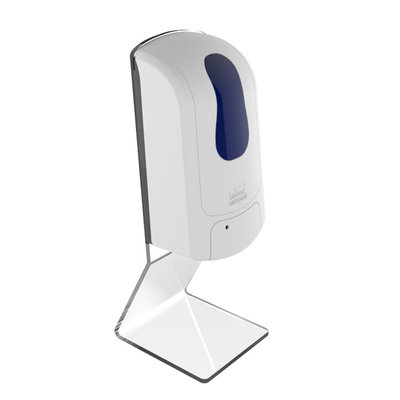 Wholesale automatic hand sanitizer dispenser table stand display acrylic plastic