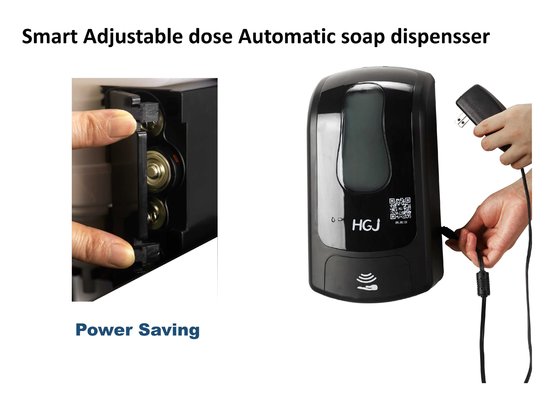 Commercial Triple Wall Mounted Automatic Hand Soap Dispenser With 1000ml Capacity