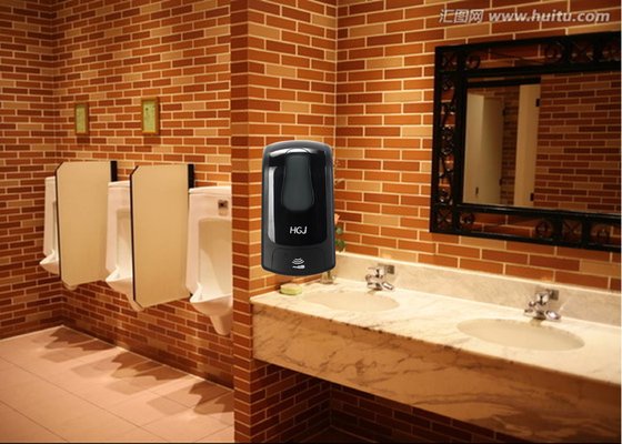 ABS hand sanitizer pump dispenser , Durable automatic hand sanitizer dispenser wall mounted