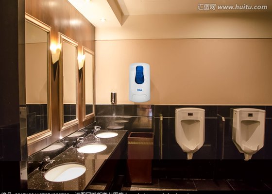 Manual hand sanitizer liquid dispenser wall mounted Streamline design