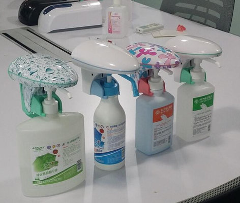 Small Commercial Liquid Soap Dispenser , Automatic Hand Sanitizer Dispenser Wall Mounted