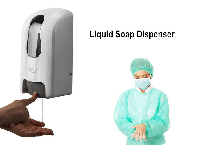 Lockable Manual Liquid Hand Soap Dispenser Wall Mount small liquid soap dispensers With Refillable Cartridge