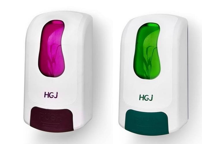 ABS Plastic Commercial Manual Soap Dispenser Anti - Theft Key Lock System foam hand sanitizer dispenser