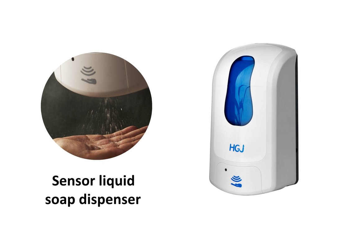 1000ml Liquid Automatic Hand Sanitizer Dispenser , industrial Hand Sanitizer Dispenser With Refillable Tank