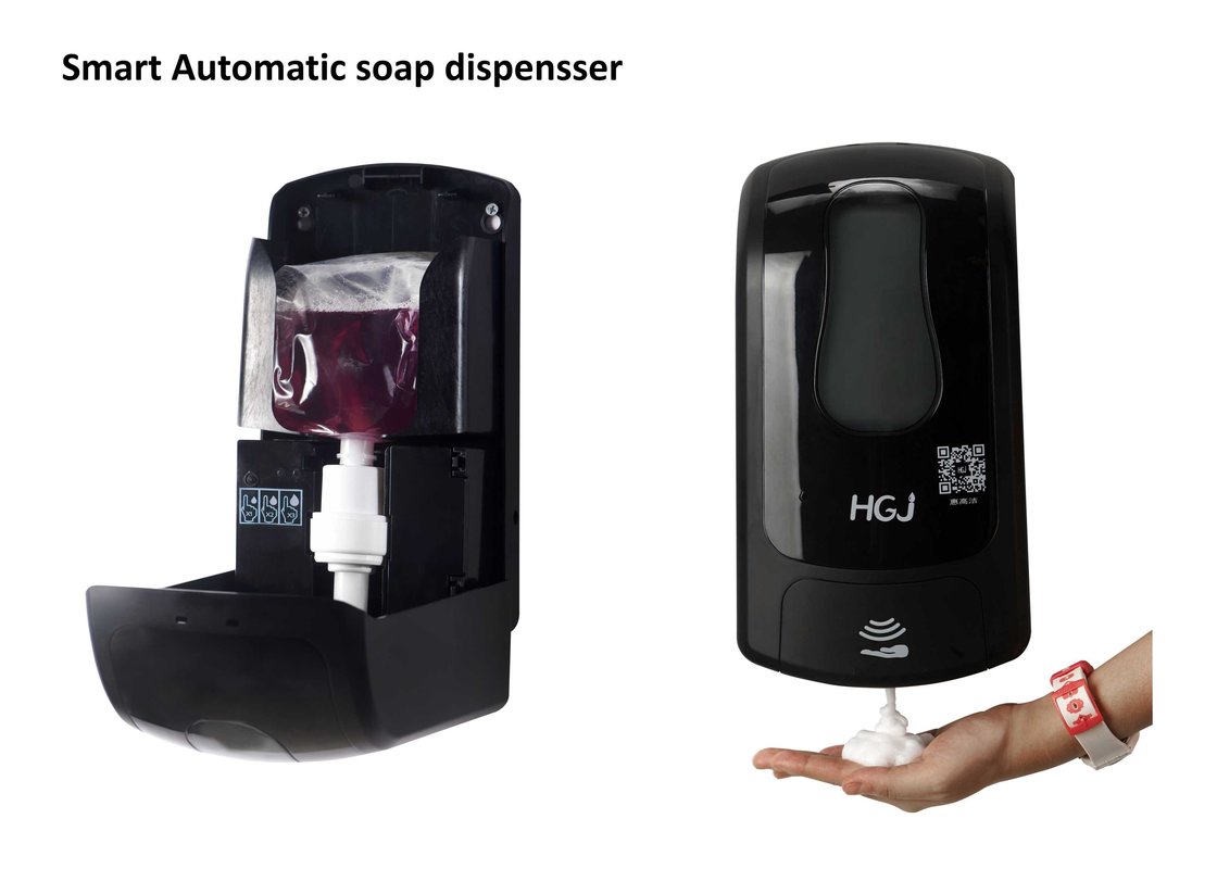 DC 6V 1.5A automatic soap dispenser wall mounted Electric Hand Wash Pump Dispenser