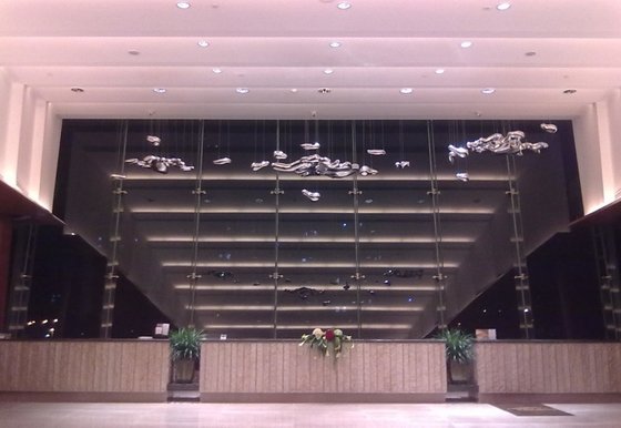 custom wall sculpture for hotel project