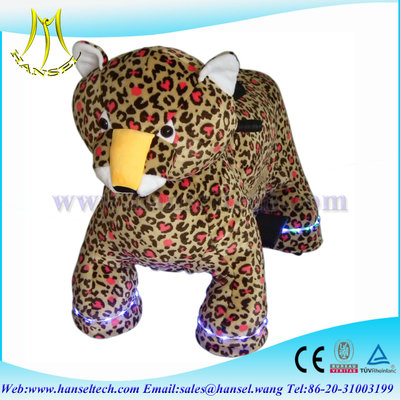 Hansel animal ride for mall walking ride on mall walking robot ride