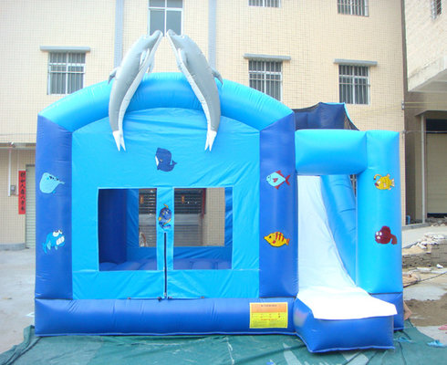 Hansel large giant commercial rental use inflatable bouncy castle slide combo