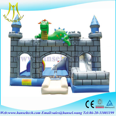Hansel New design large giant commercial rental use inflatable obstacle bouncer